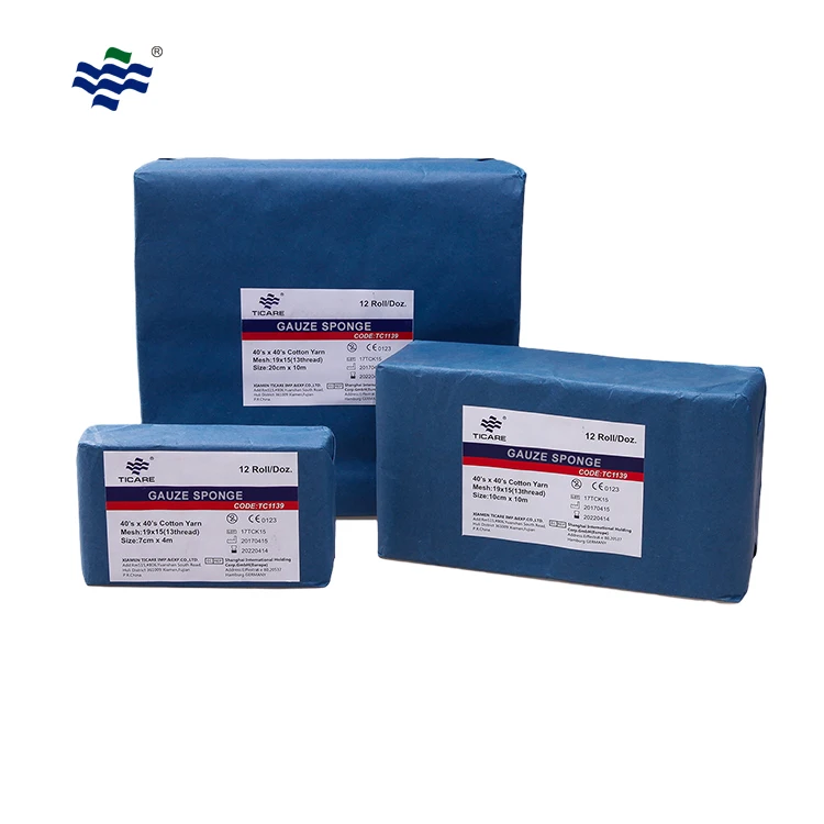 Sterile 4x4 X-Ray Cotton Filled Sponges - Medical Gauze