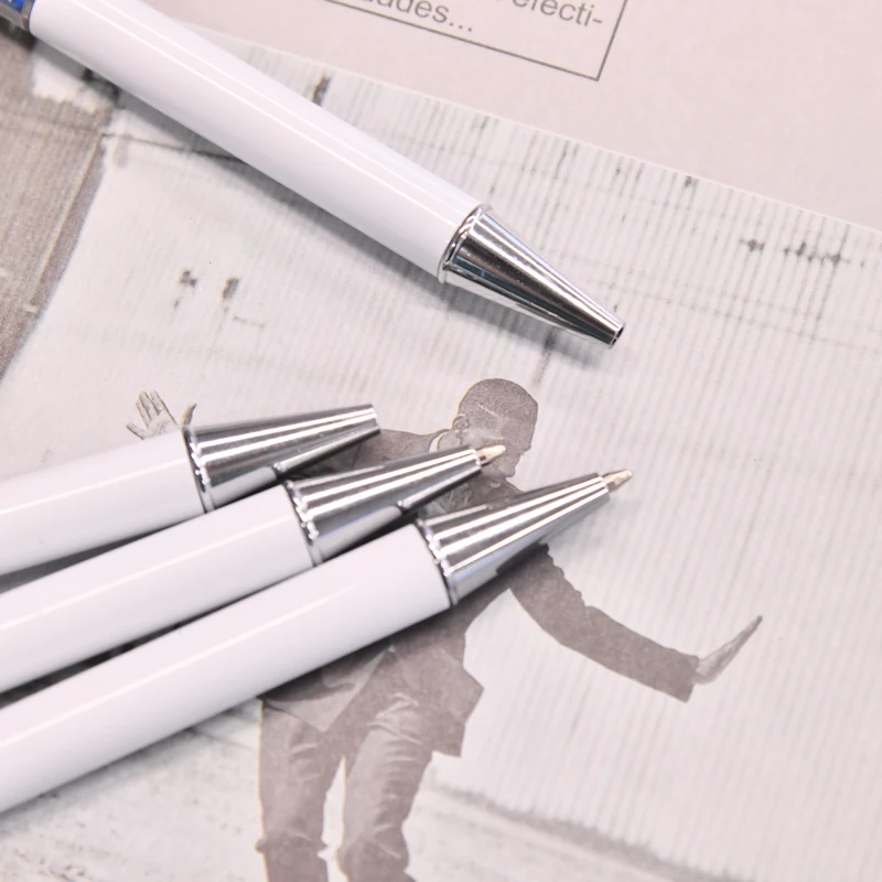 RTS Sublimation Pen Blank Ballpoint with Shrink Wrap Snow Globe