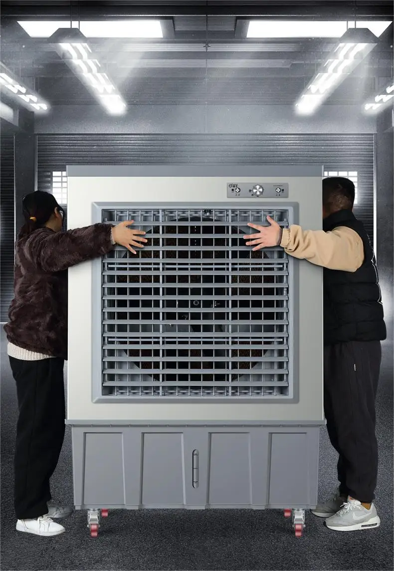 Evaporative AC/DC Water Air Cooler Portable Air Conditioner Fan Mobile ...