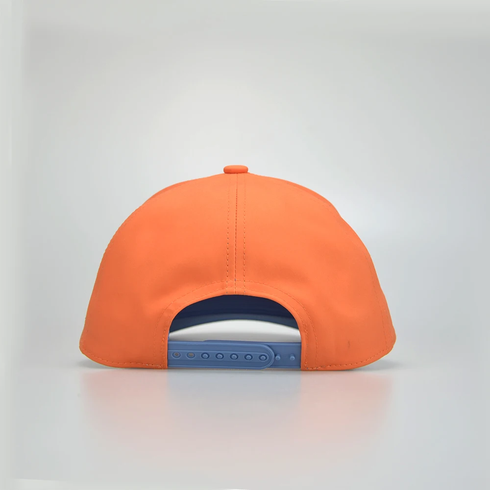 Alibaba.com: 7 panel snapback with PVC rubber patch, laser perforated ...