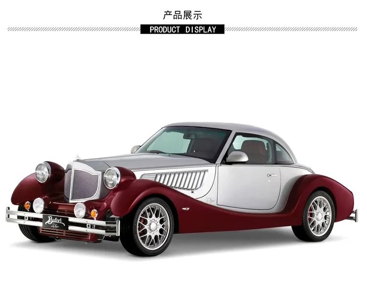 European Style Exhibition Props Full Size Electric Car Vintage Model ...