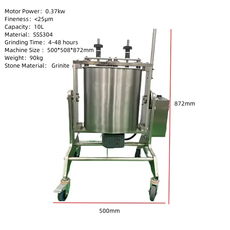 Rotary Chocolate Grinding Refining Machine Chocolate Melting Grinding ...