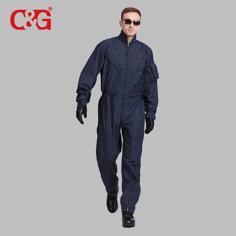Navy Blue Flight Suit Nomex Pilot Overall - Buy Nomex Pilot Overall ...