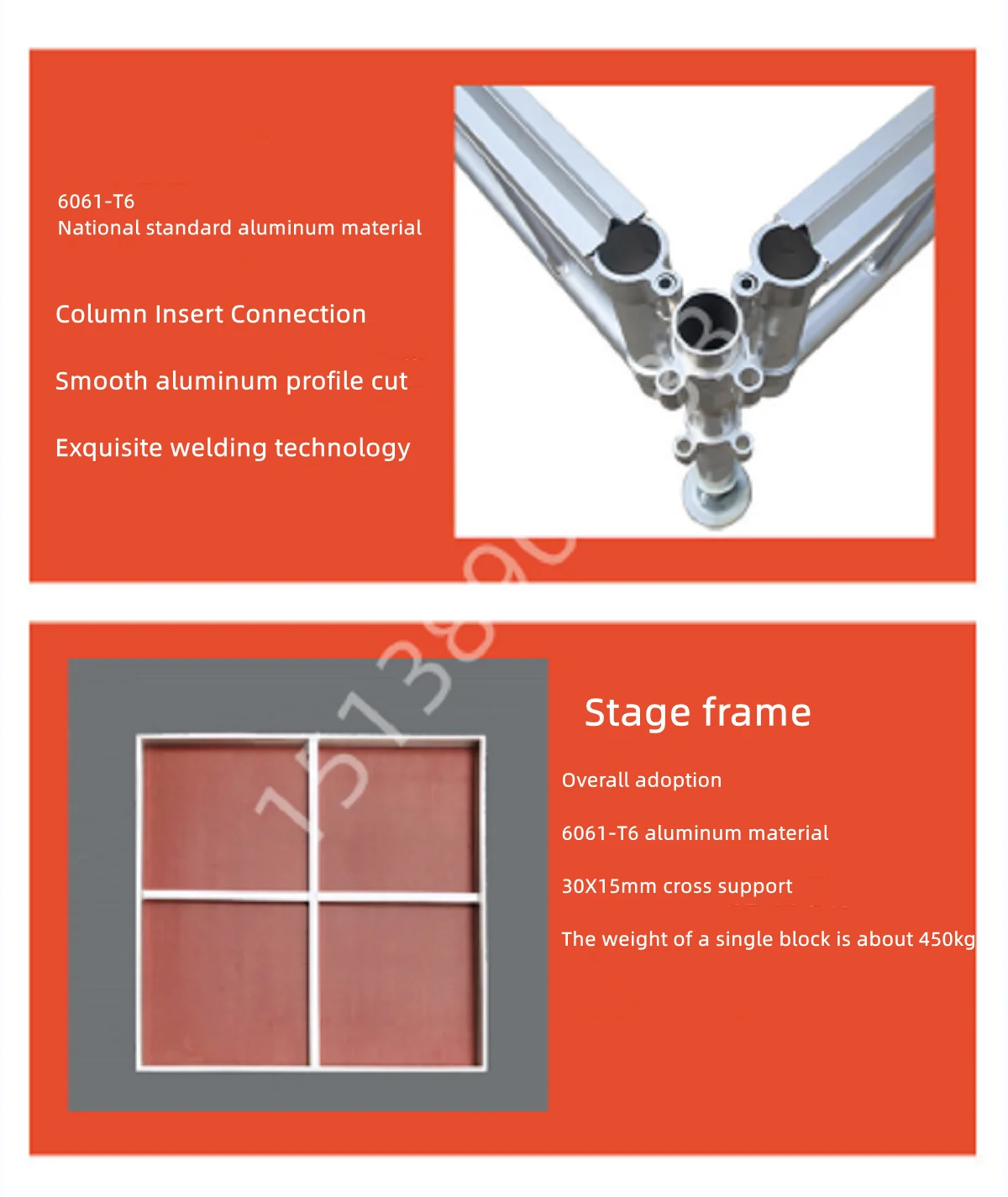 Steel Reya Stage Truss Adjusting Equipment, Stage Board, Wedding Event ...