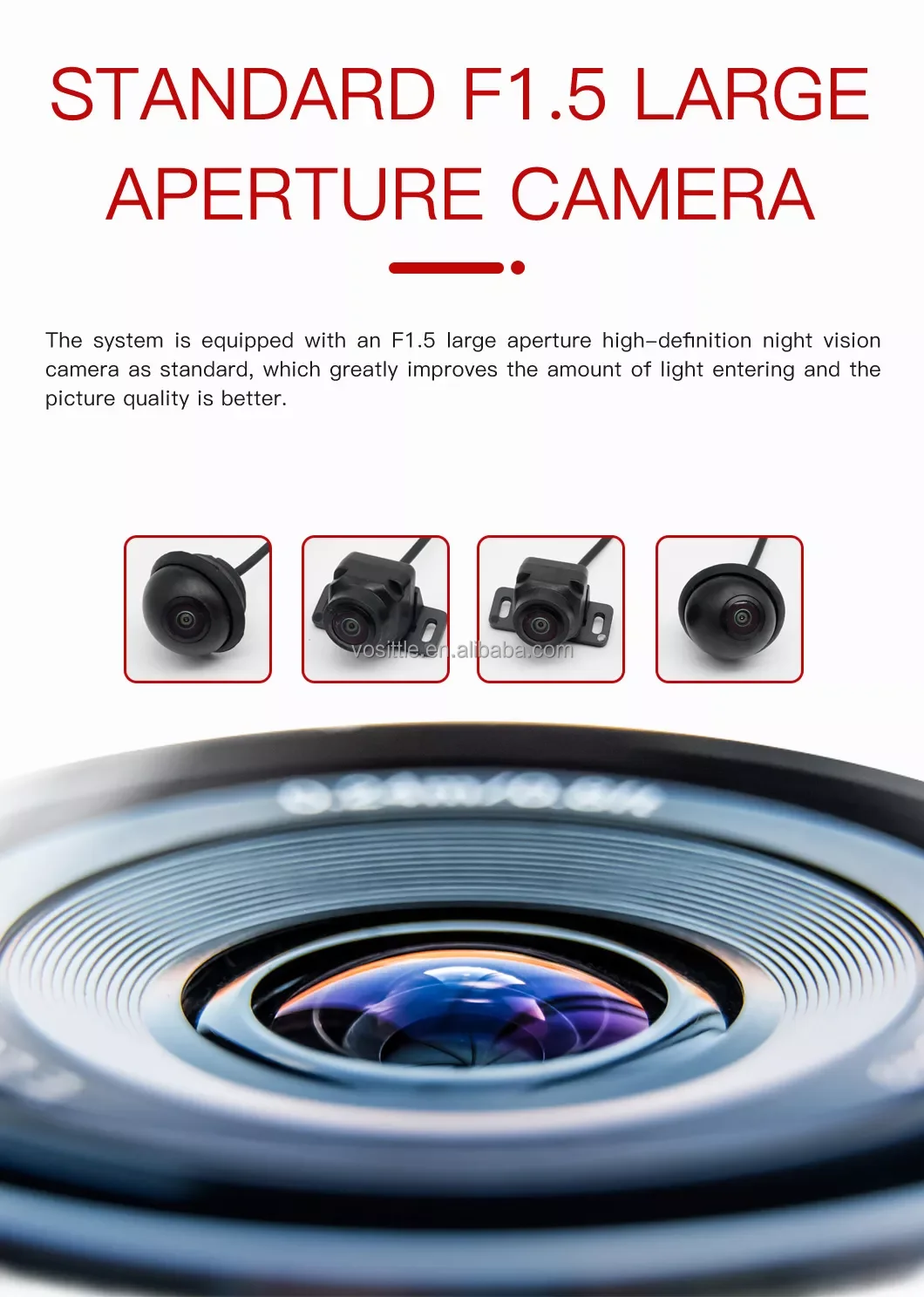 T7 3D PLUS Car Panoramic Camera - 360° Bird View Security