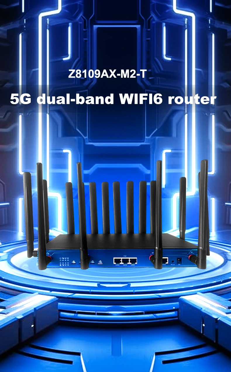 ZBT Z8109AX MT7981B - Multi SIM Card Router with Wifi 6