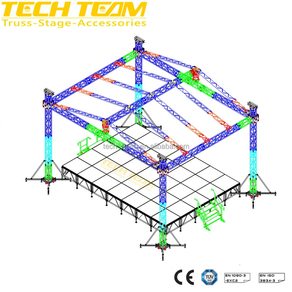 Customized CE Truss Display Stage Lighting Truss for Sale