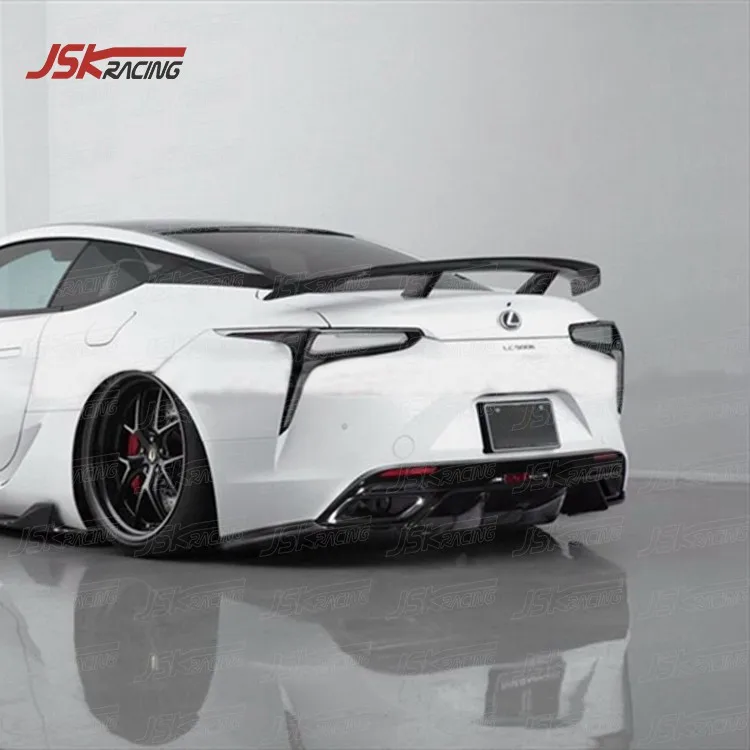 Aimgain Style Carbon Fiber Rear Lip For 2017-2018 Lexus Lc500 - Buy ...