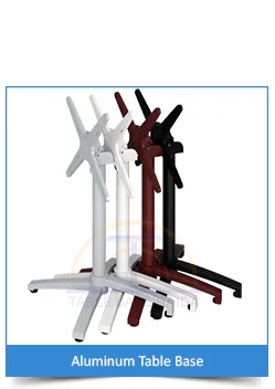 Shop Our Hot Sale Four Leg Metal Iron Table Bases for Restaurants