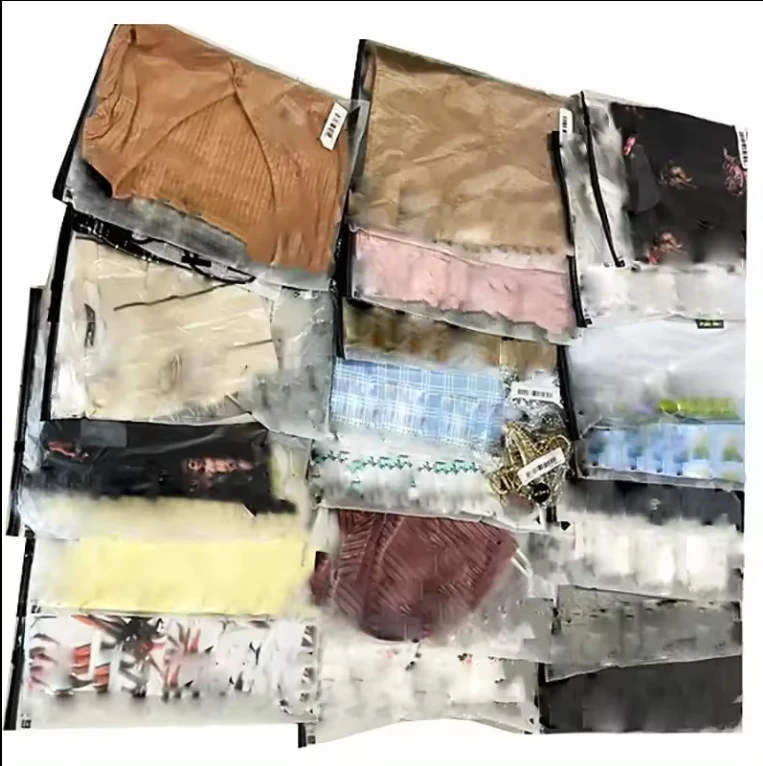 Fashion stock lot women mix clothes bale croptops bulk clothes assorted ...