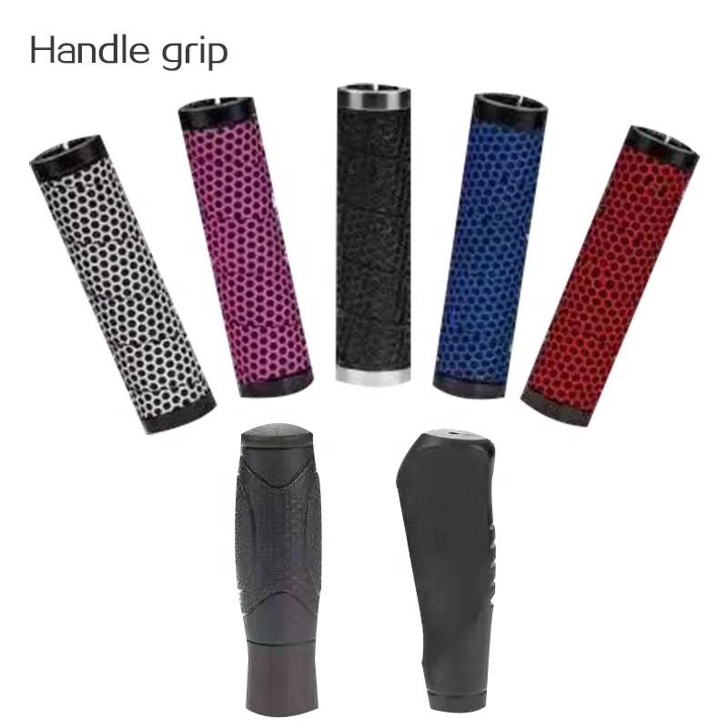 Bicycle Handle Grips Motorcycle Grip Anti-slip Tpr 22mm Inner Diameter ...
