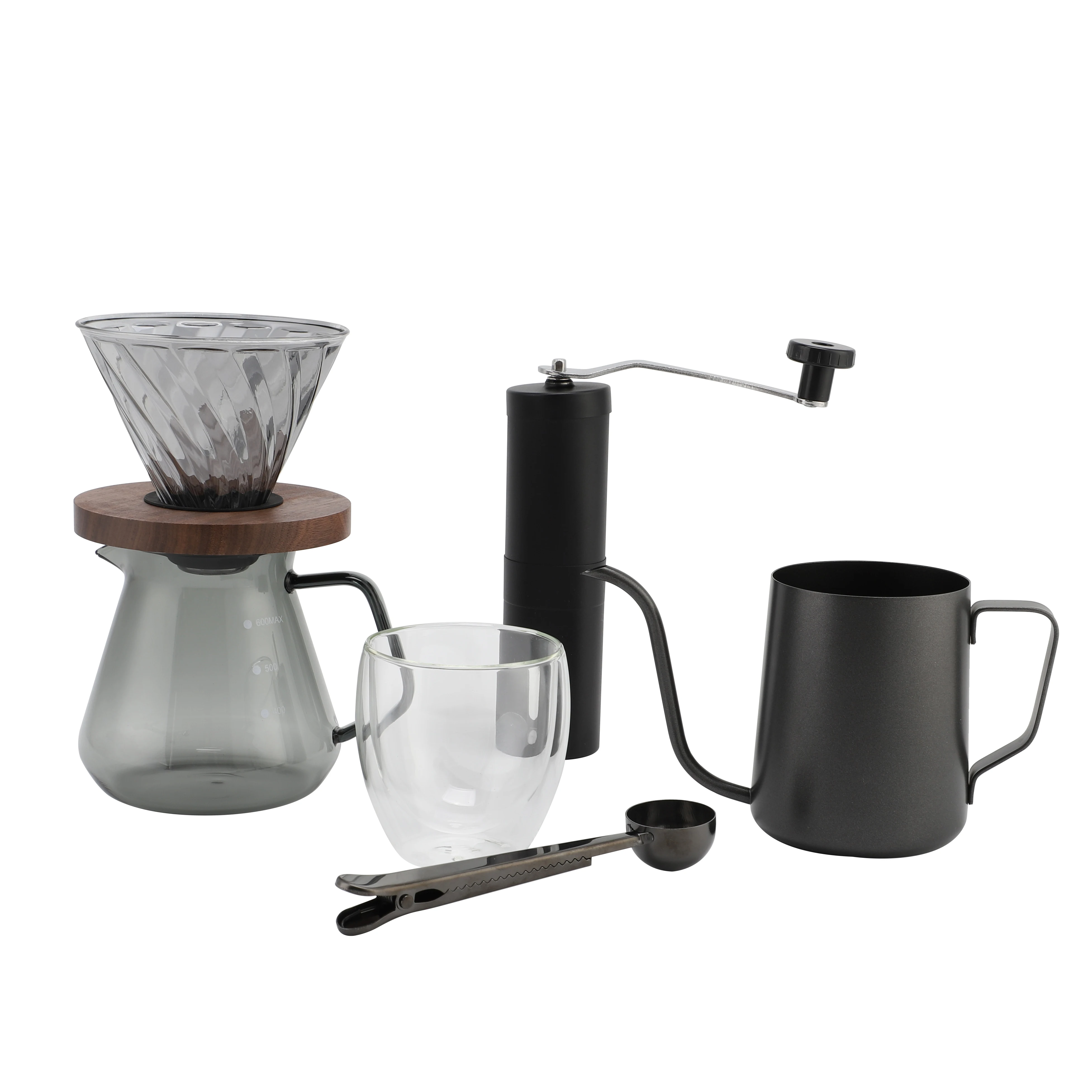 Custom Hot Sale Portable Coffee Maker Set Pour Over Drip Coffee Set ...