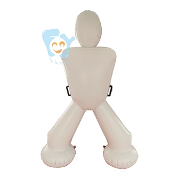 2m Adult New Inflatable Man Shape Football Dummy Soccer Training ...