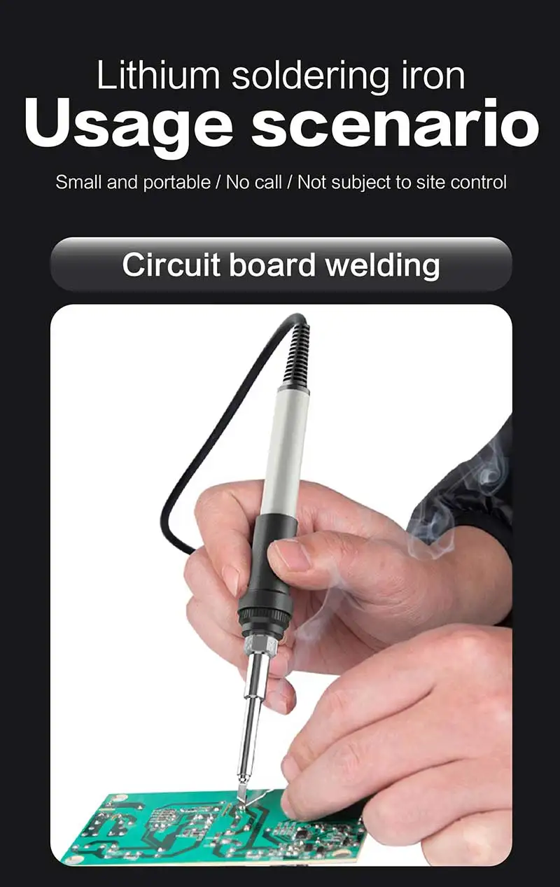 Oem Cordless Soldering Iron 21v Soldering Machine Electric Soldering ...