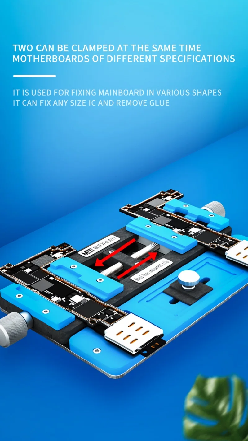 High Temperature Resistance Ic Chip Motherboard Jig Board Maant T1 Universal Pcb Holder Phone ...