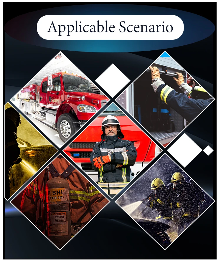 6.8L SCBA Carbon Fiber Composite Cylinder - Complete Self-Contained ...