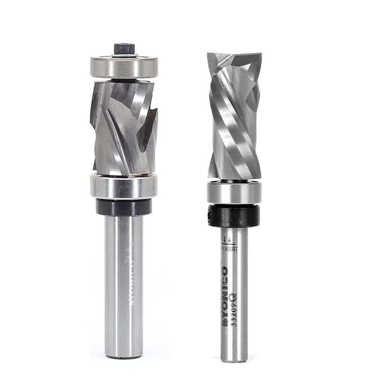 1/2 Shank Flush Trim Compression Router Bit for Wood & Acrylic Cutting