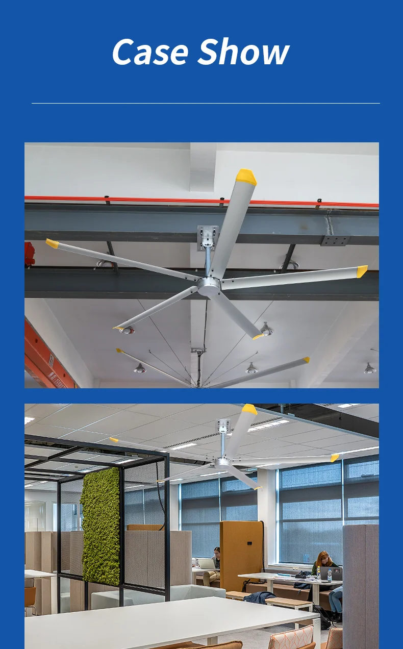 Bldc Motor 10ft 3m Ceiling Fan Big Industrial Ventilation Hvls Ceiling ...