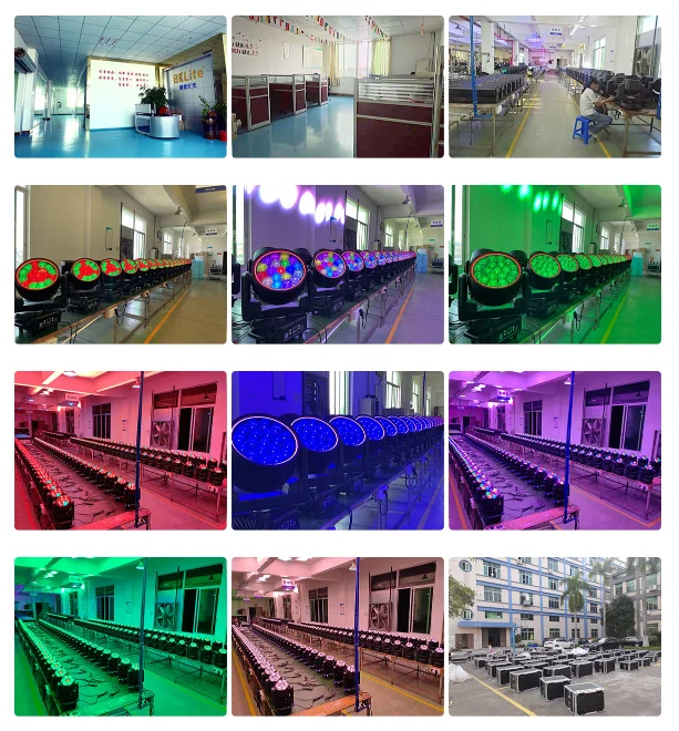 12x40w LED ZOOM Beam BAR - 50000 Hours Lifespan & RGBW Color