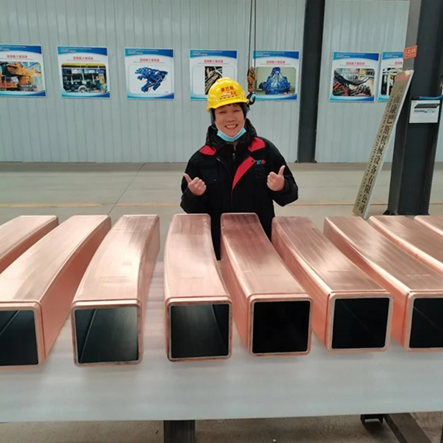 Double Tapered Chrome Plated Copper Mould Tube Manufacturer Of ...