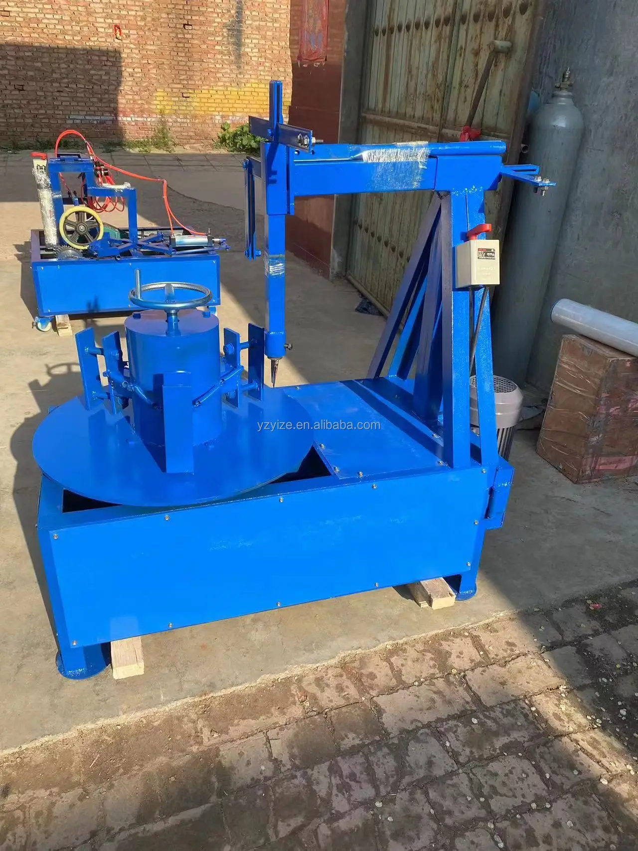 Waste Strip Tire Sidewall Car Tire Cutting Recycling Machine