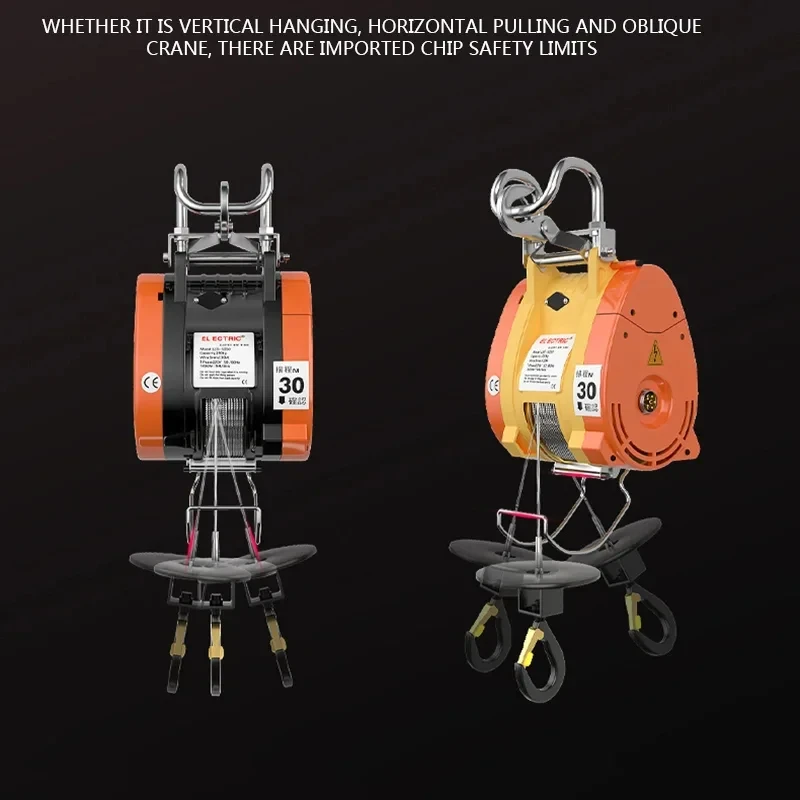 300kg 360kg Hoist Portable Suspended Small Hoist Ultra High Efficiency ...