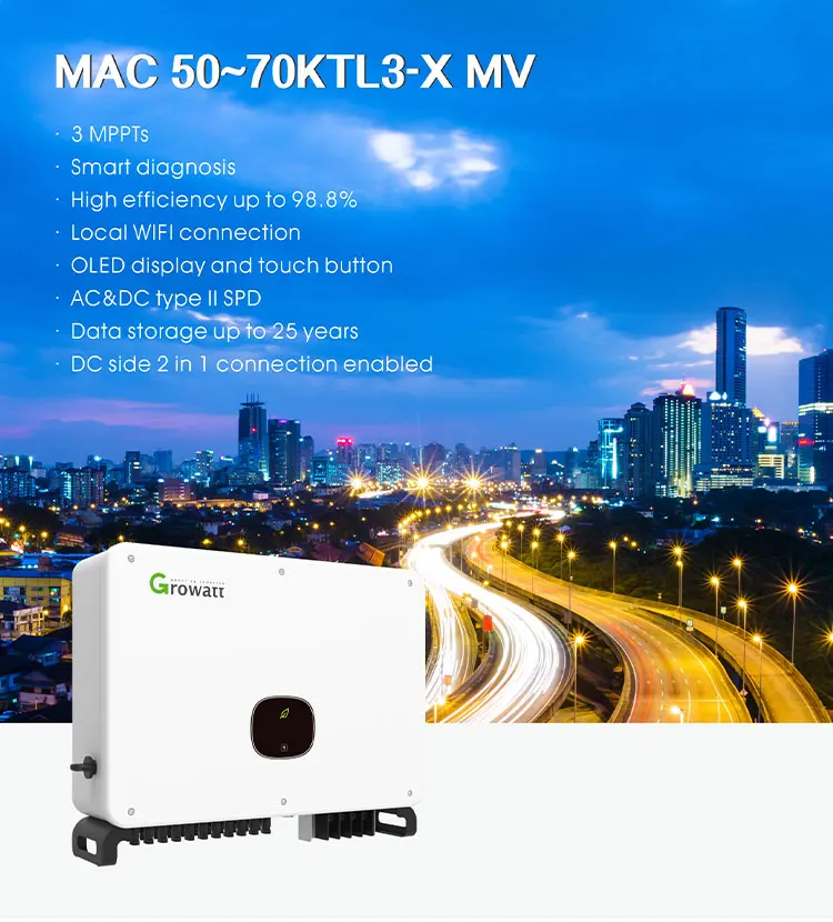 Growatt 50KTL3-X2 Inverter - Efficient Grid-Tie Solar Power