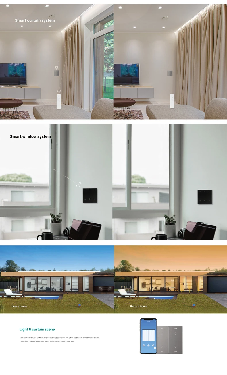 Smart Home Zigbee System - Customizable Touch Screen Gateway