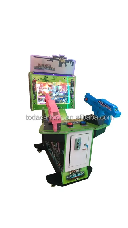 22 Inch Coin Operated Arcade Games Aliens Extermination Gun Alien ...