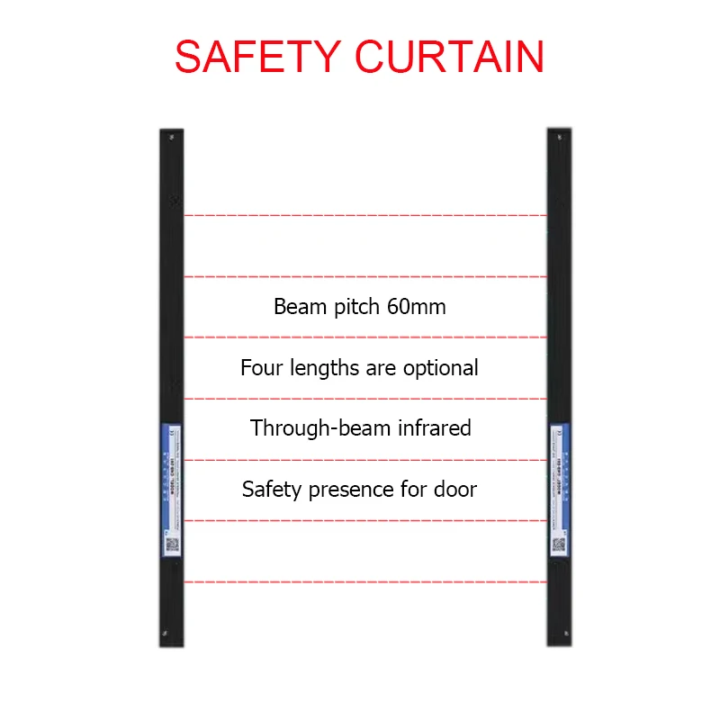 Reflective type Dual Grating Elevator Automatic Door Safety Light Beam ...