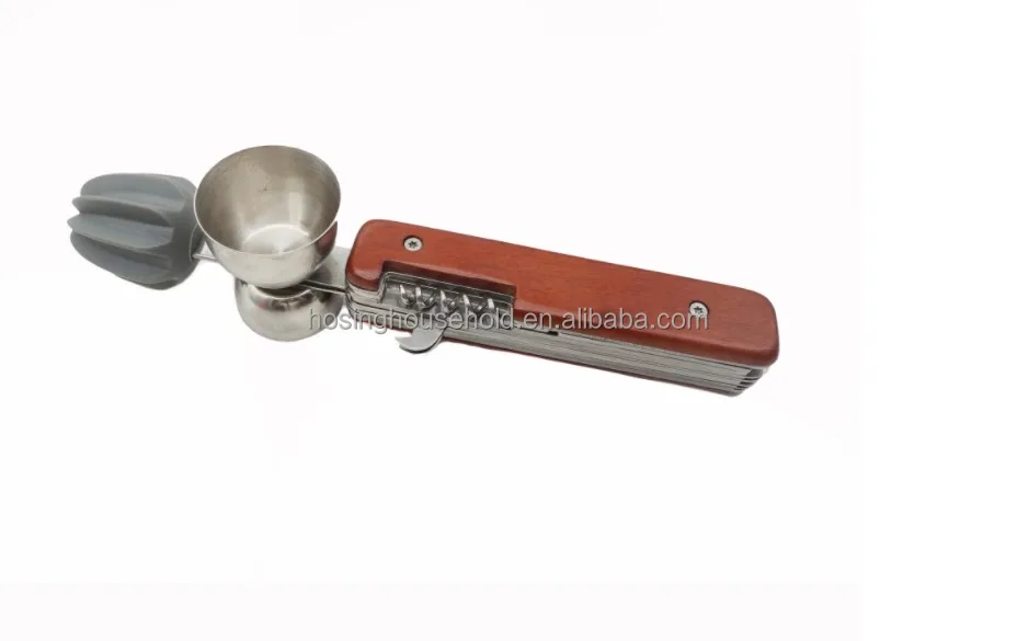 10-in-1 Multi-Function Bartender Tool Set Professional All-in-One Bar ...