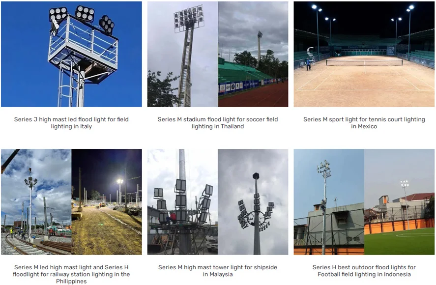 Led Football Stadium Lighting - High Power Flood Lights