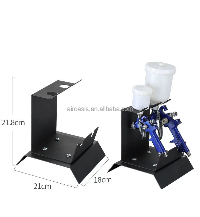 Paint Spray Gun Holder/feed Paint Gun Stand Wall Mount Gravity Spray ...
