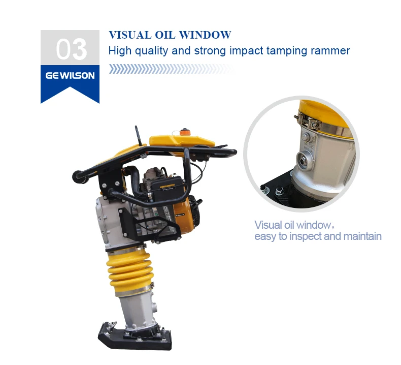 Power Rammer Hammer Rammer Compactor Good Price Tamping Rammer For ...