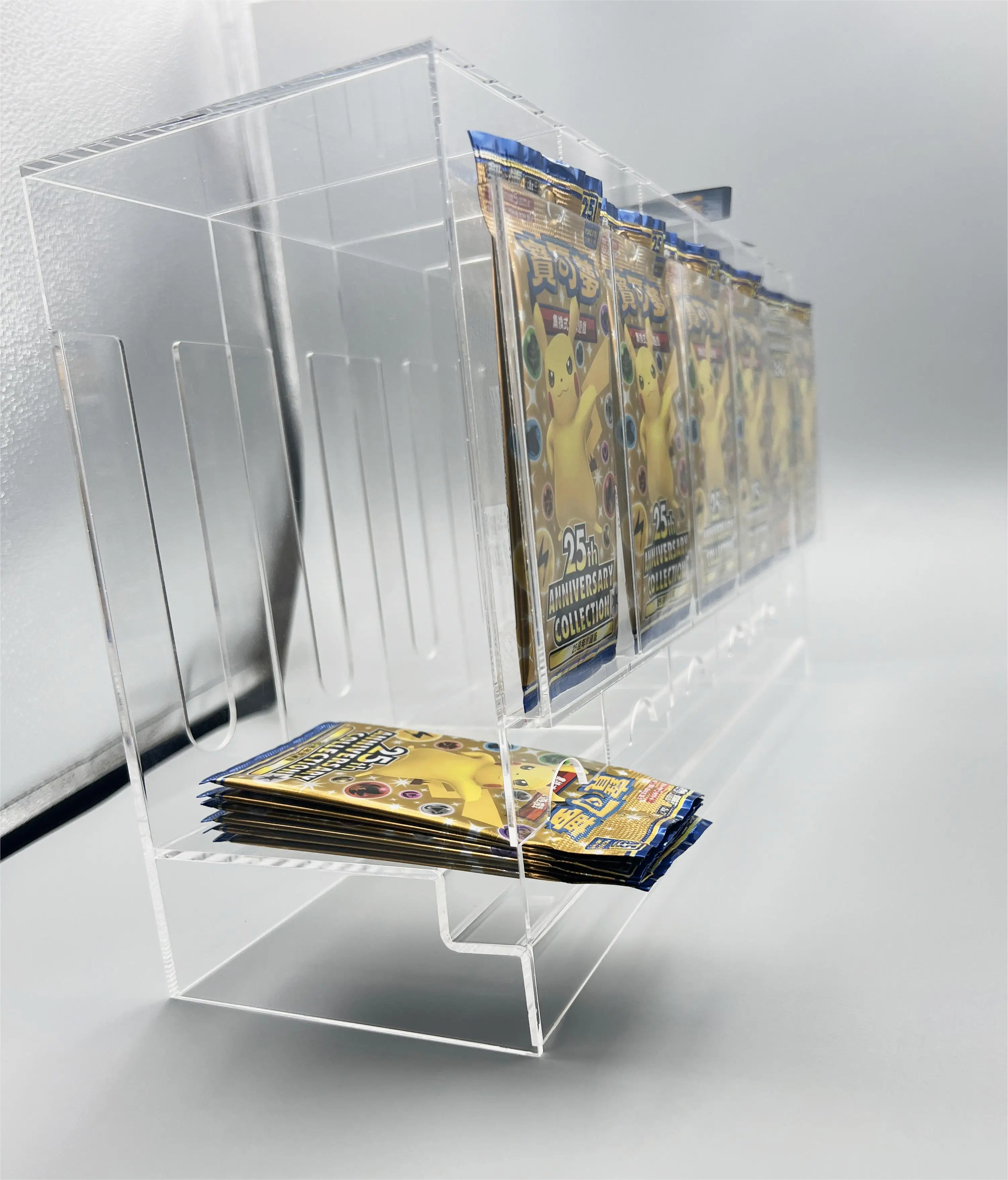 Wholesale Pokemonyugioh Etb Pack Display Holder Custom 6 Slot Acrylic ...