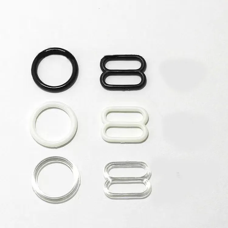 Hot Sale Reusable 10mm Plastic Roman Shade Ring Metal Rings for Garment ...