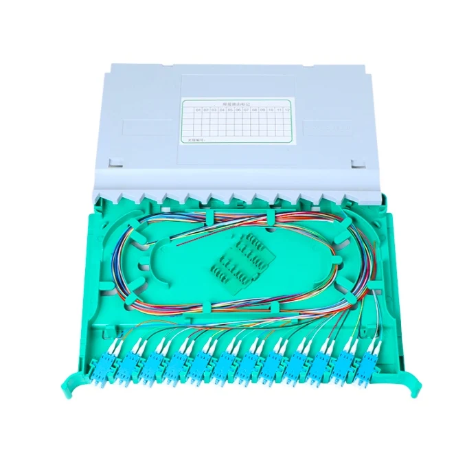 12 Port 24 Ports SC LC FC Fiber Optic Splice Tray For Odf Fiber ...