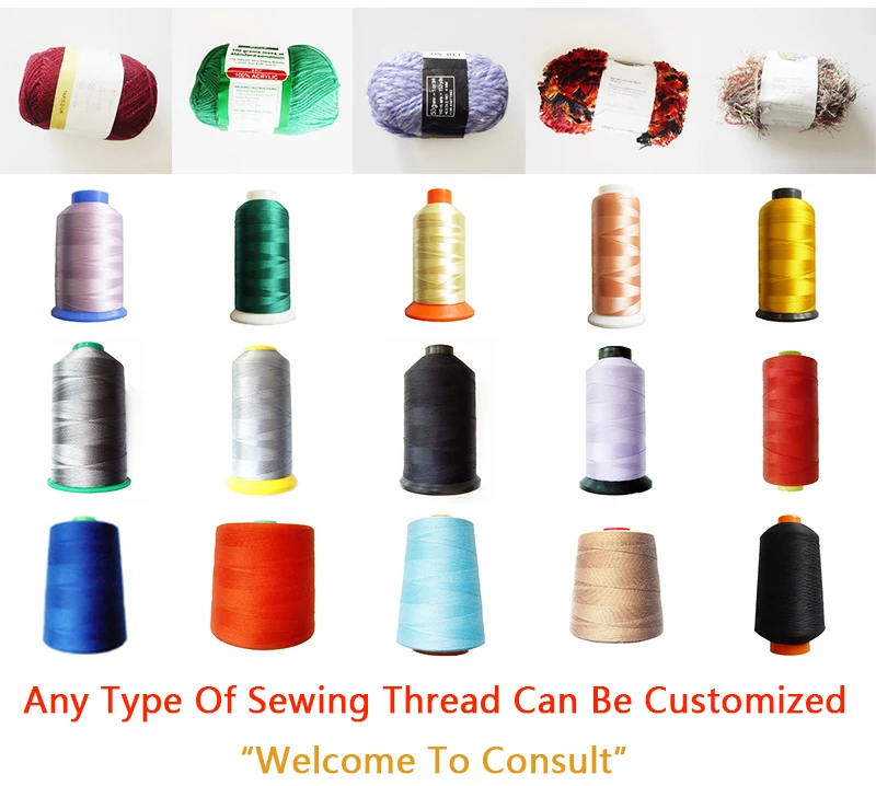 Tuton 100% Nylon High Tenacity Sewing Thread - DTM Colors
