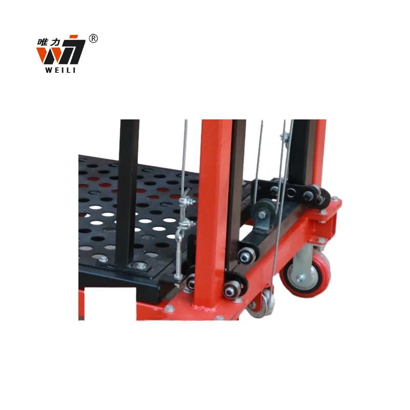 Electric Motorized Scaffolding 500kg Lifting Scaffold Platforms 10m ...