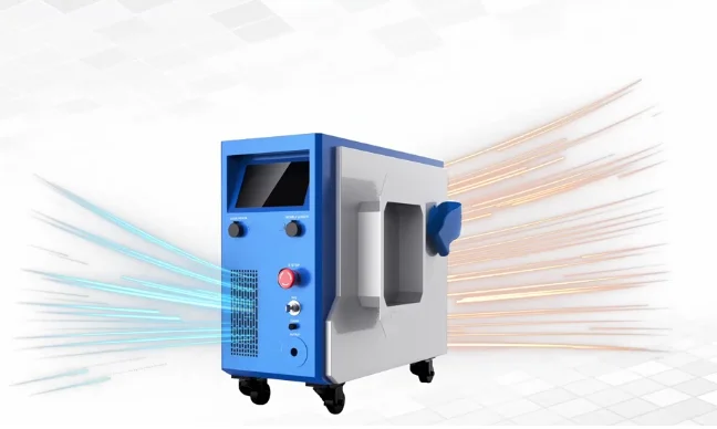 HS4S/5S 1200W/1000W 3 in 1 Portable Air-cooled Handheld Fiber Laser Welding Cleaning Cutting ...