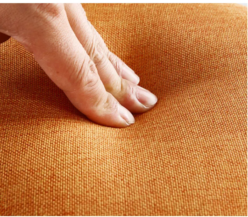 Round Wrought Iron Ottoman Stool Sponge Cushion Stackable Dressing ...