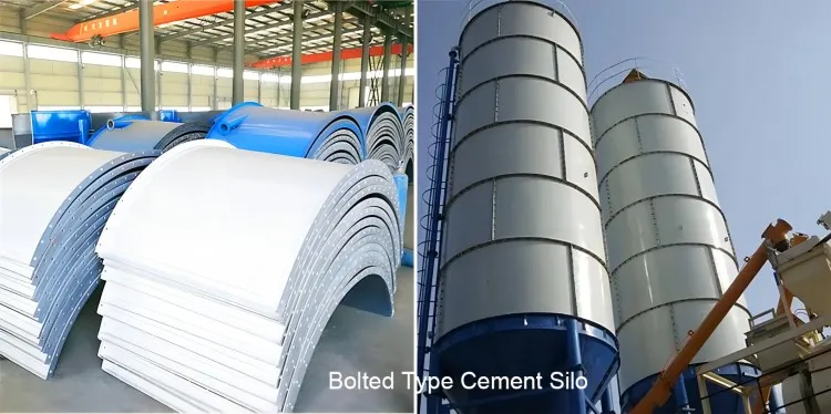 Cost Reduction Small Cement Silo Cement Silo, Silica Sand Silo, Fly Ash ...
