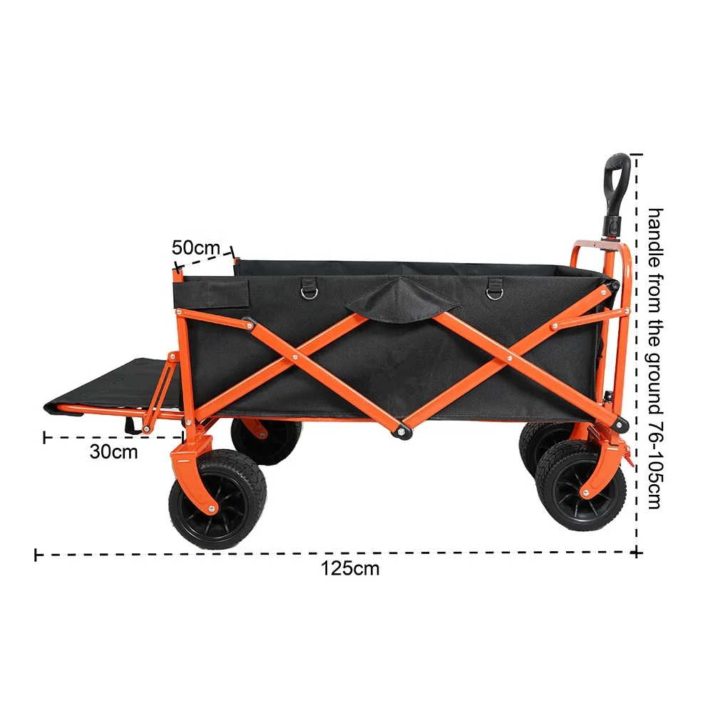 Utility Folding Wagon - Durable & Versatile Solutions
