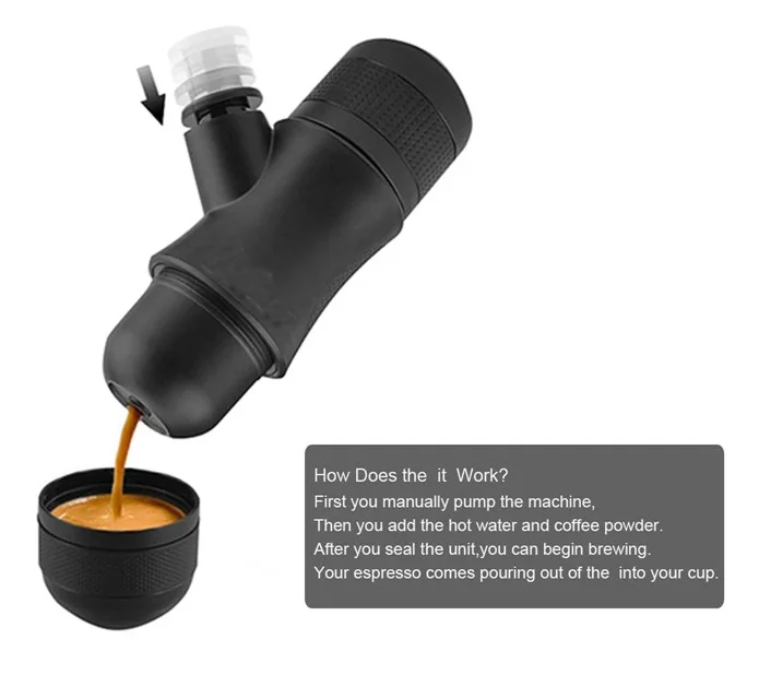 All-in-1 Portable Hand Press Espresso Coffee Maker