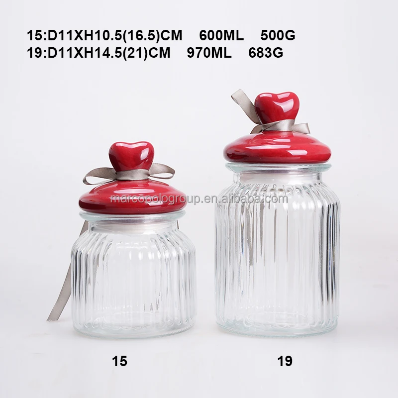 Round Kitchen Airtight Food Storage Containers Set Wholesale Home Glass ...