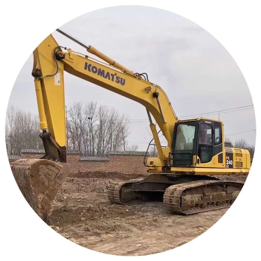 Fine Komatsu used excavator Komatsu 240 excavator used construction ...
