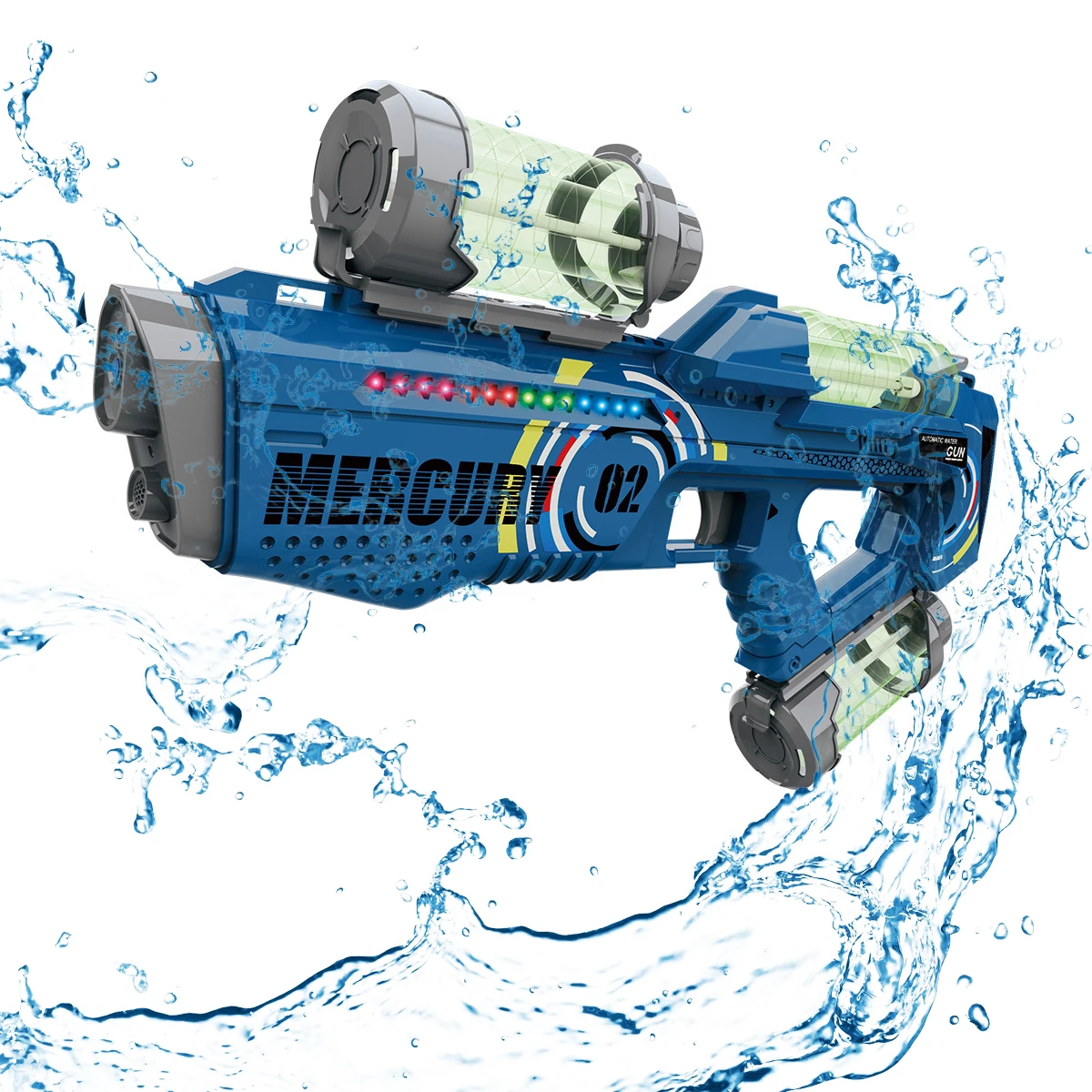 New Arrived Automatic Water Gun With Bottle Led Light Night Battle Game ...