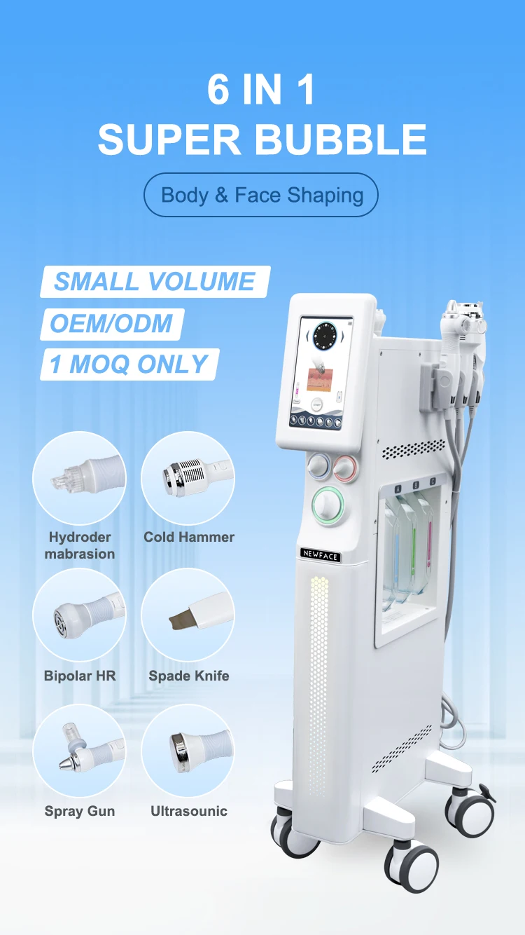 2023 6-in-1 Hydra Dermabrasion hydrafacial machine for Deep Cleansing ...