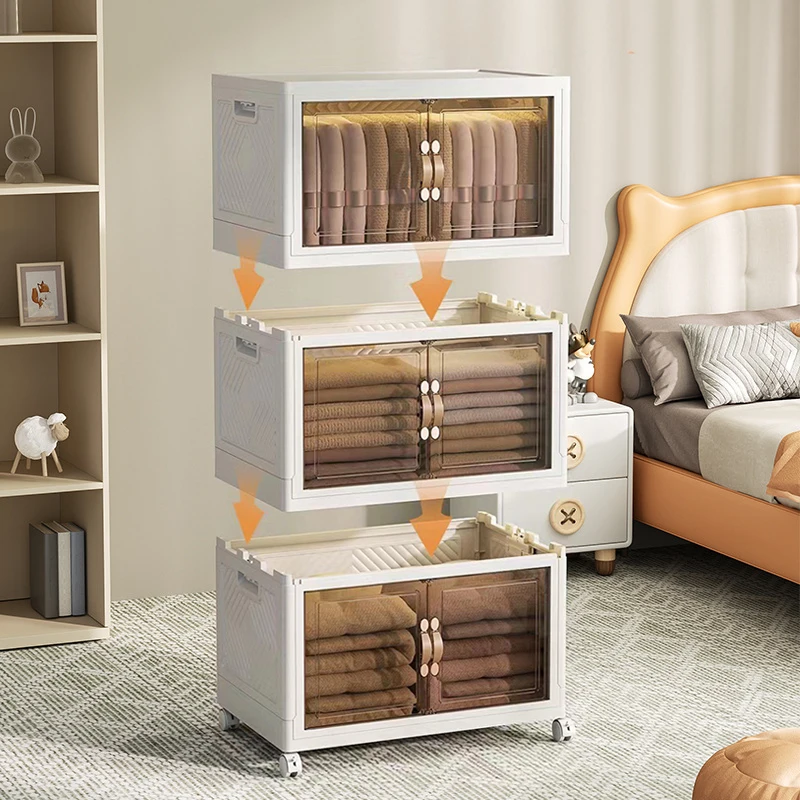 Collapsible Clothing Storage Bins - Organize Efficiently