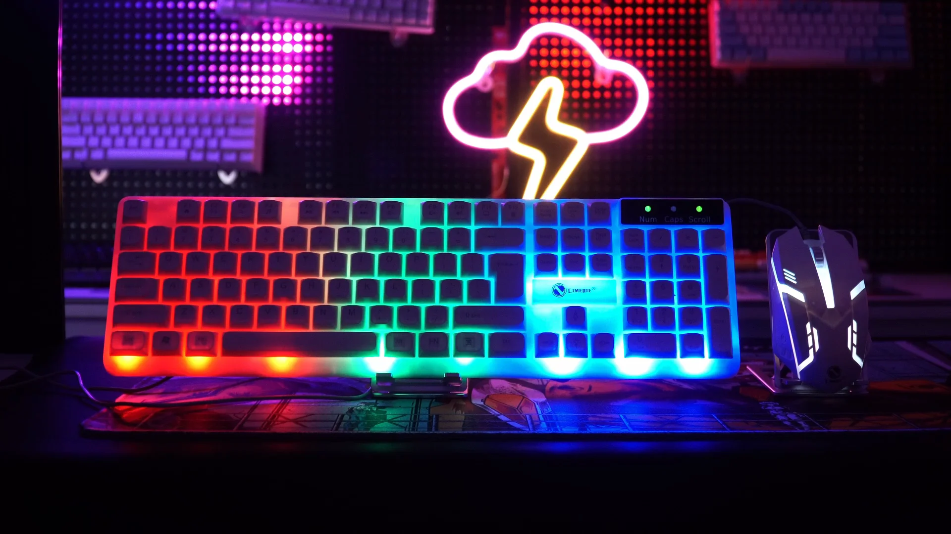 Factory Rgb Backlit Computer Keyboard Gaming Teclado - Buy Unique ...